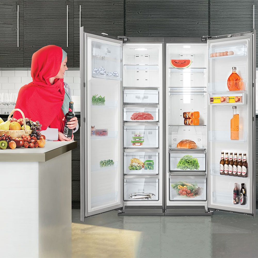 قیمت خرید یخچال دوقلو دوو مدل D4LR-D4LF-0020 | سام کالا