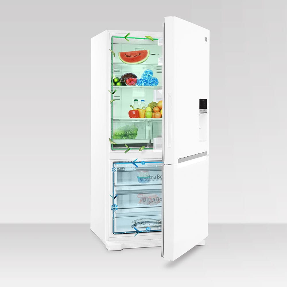 قیمت خرید یخچال‌ فریزر دوو مدل D4BF-0028 | یخچال 28 فوت